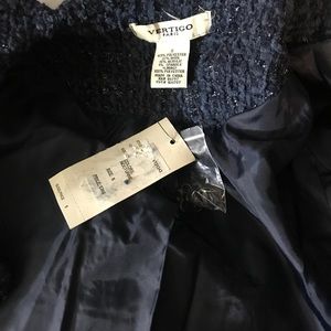 Vertigo Paris | Jackets & Coats | Vertigo Tweed Fringe Coat | Poshmark